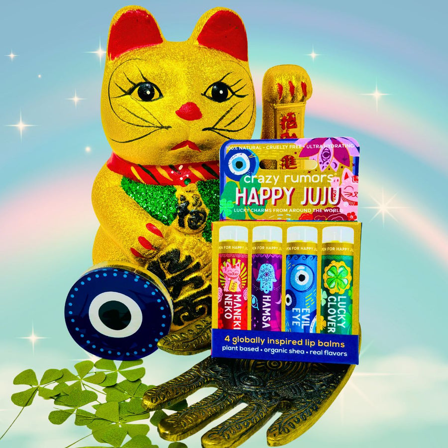 Happy Juju - Lucky Charms Mix 4 pack Lip Balm Set – Crazy Rumors