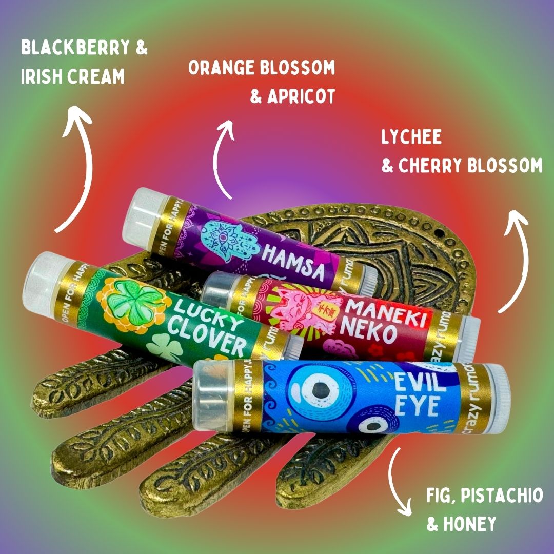 Happy Juju - Lucky Charms Mix 4 pack Lip Balm Set – Crazy Rumors